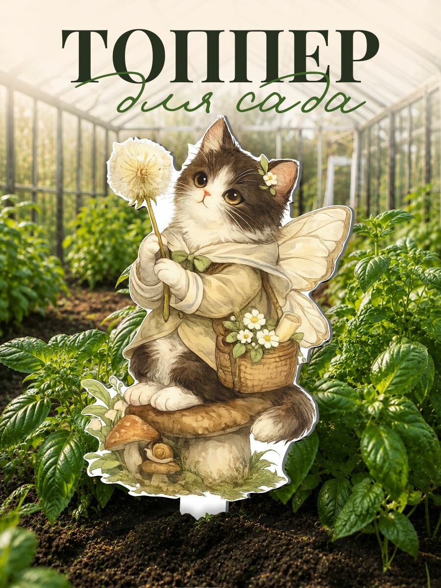 Фигурки для сада Коты-феи