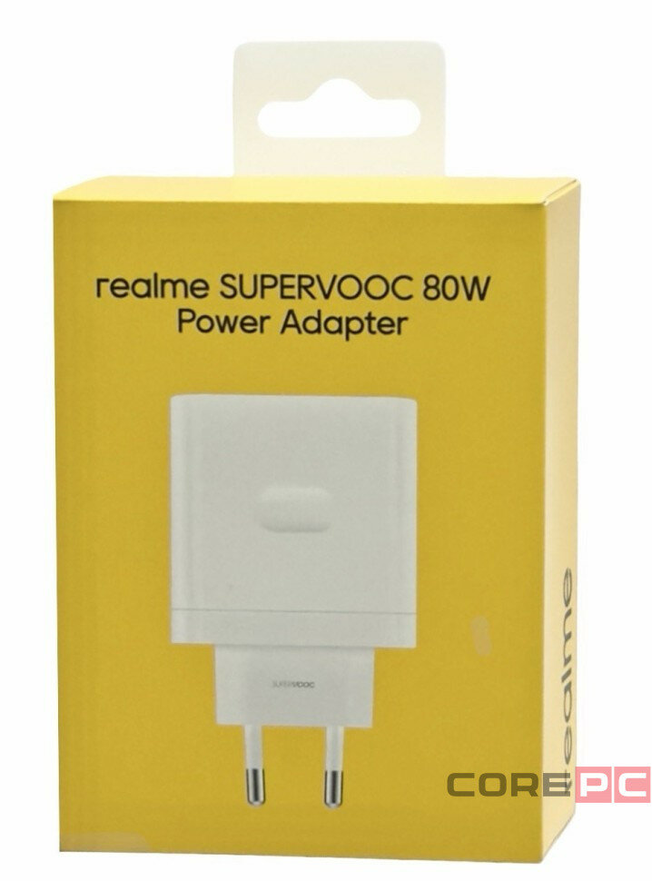 Сетевое зар. устр. Realme Supervooc 80W 1USB-A белое