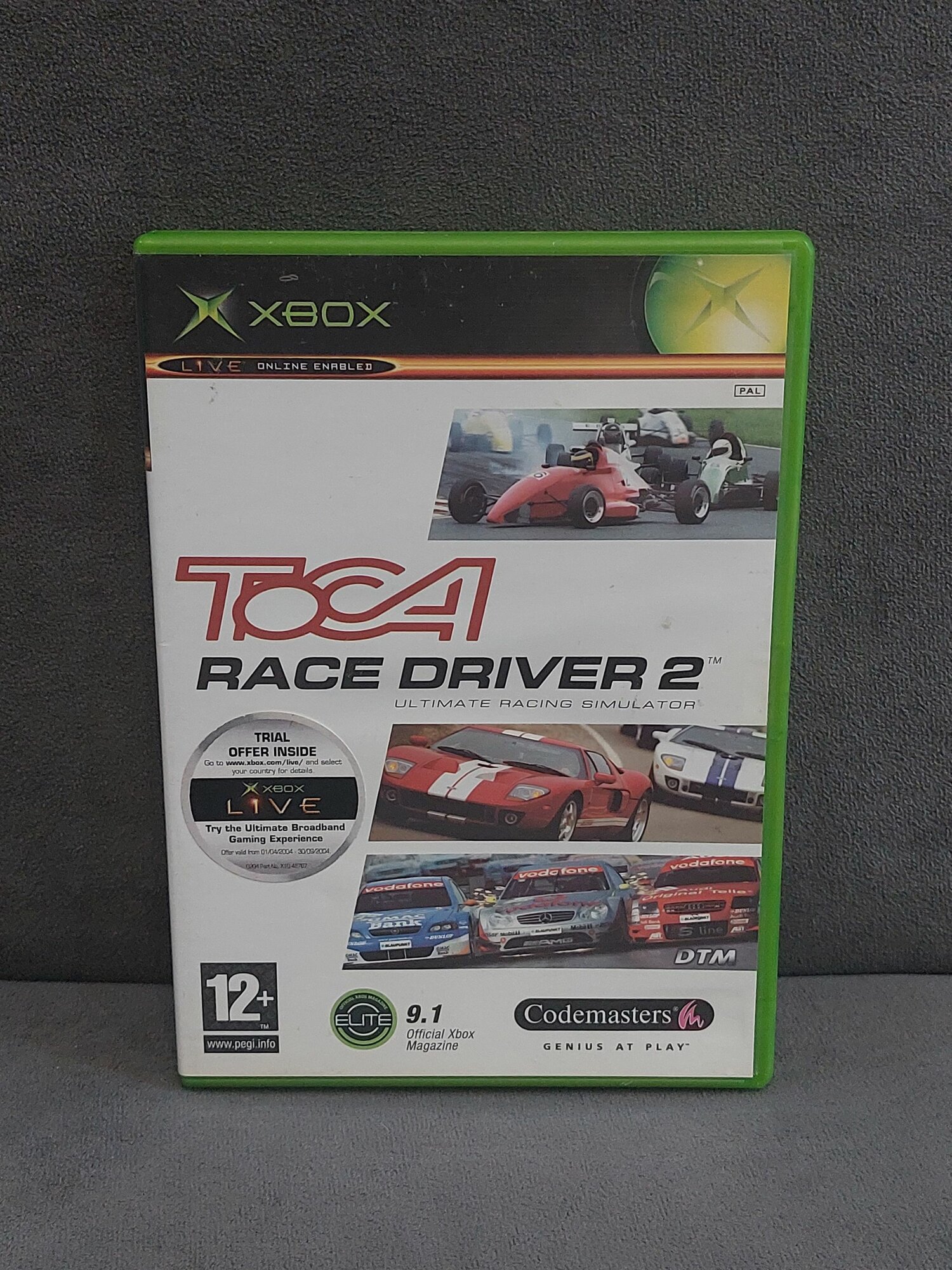 Видеоигра ToCA Race Driver 2 Xbox