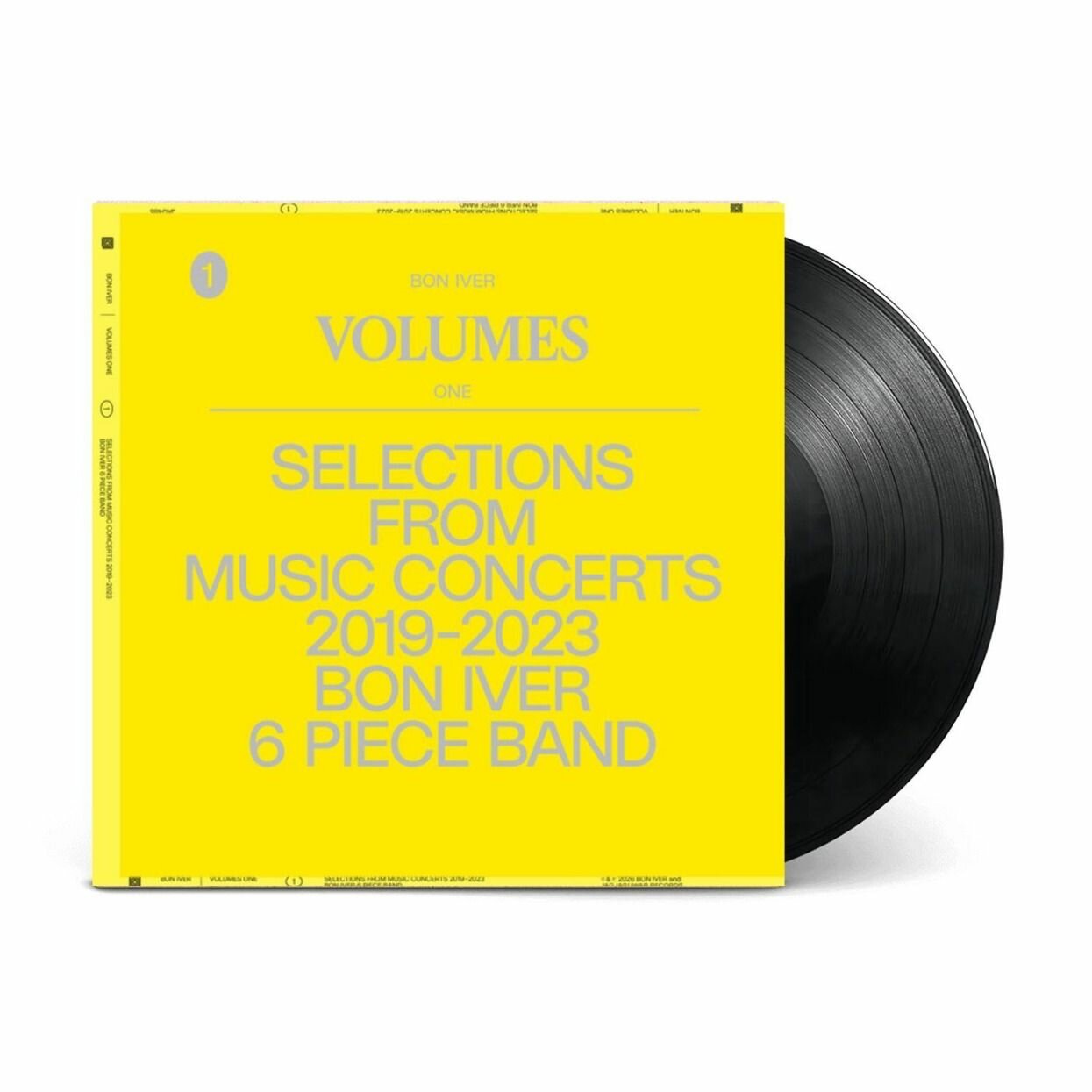 Виниловая Пластинка Bon Iver - Volumes: One - Selections From Music Concerts 2019-2023 Bon Iver 6 Piece Band, Vinyl, LP, New