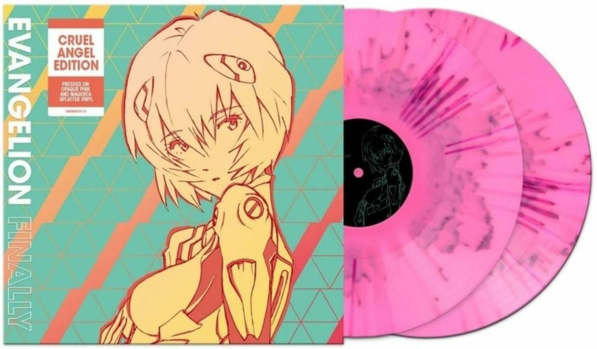 Виниловая пластинка Yoko Takahashi, Megumi Hayashibara - Evangelion Finally OST, pink splatter Vinyl 2LP совершенно новый и еще запечатанный ,/> New