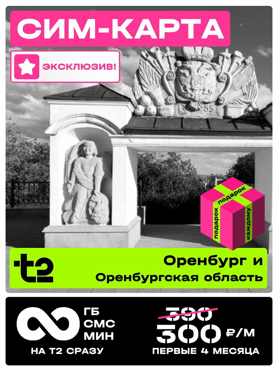 Сим карта теле 2 с безлимитным интернетом и минутами. t2 SIM-карта тариф хватит Оренбургская область. За 300 рублей в месяц.