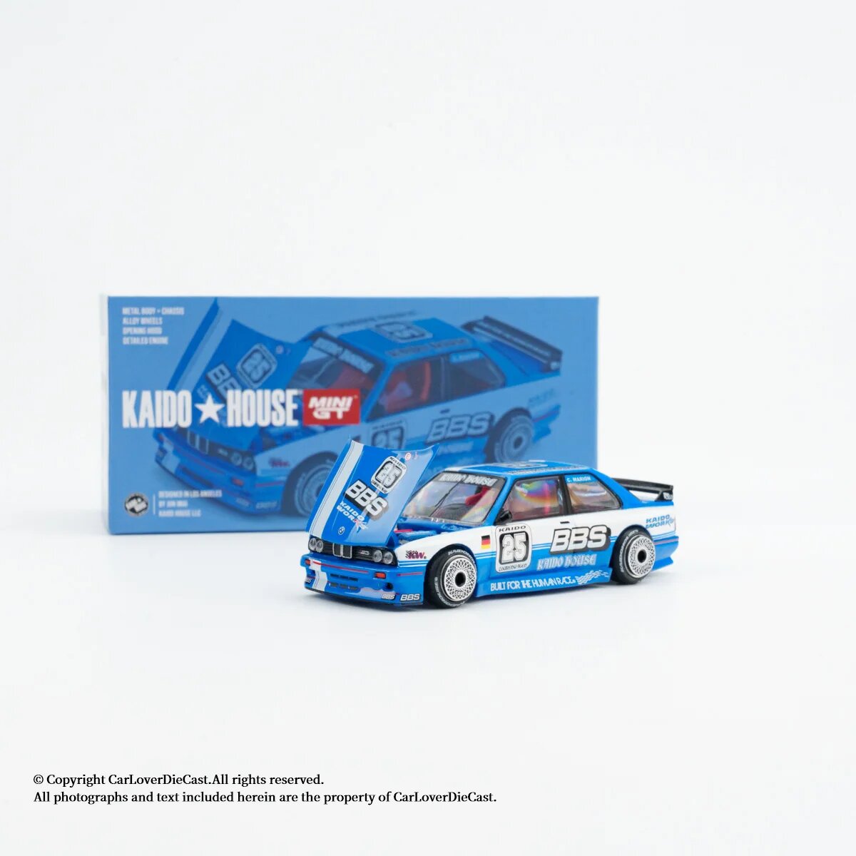 TSM MODEL BMW M3 1:64 синего цвета