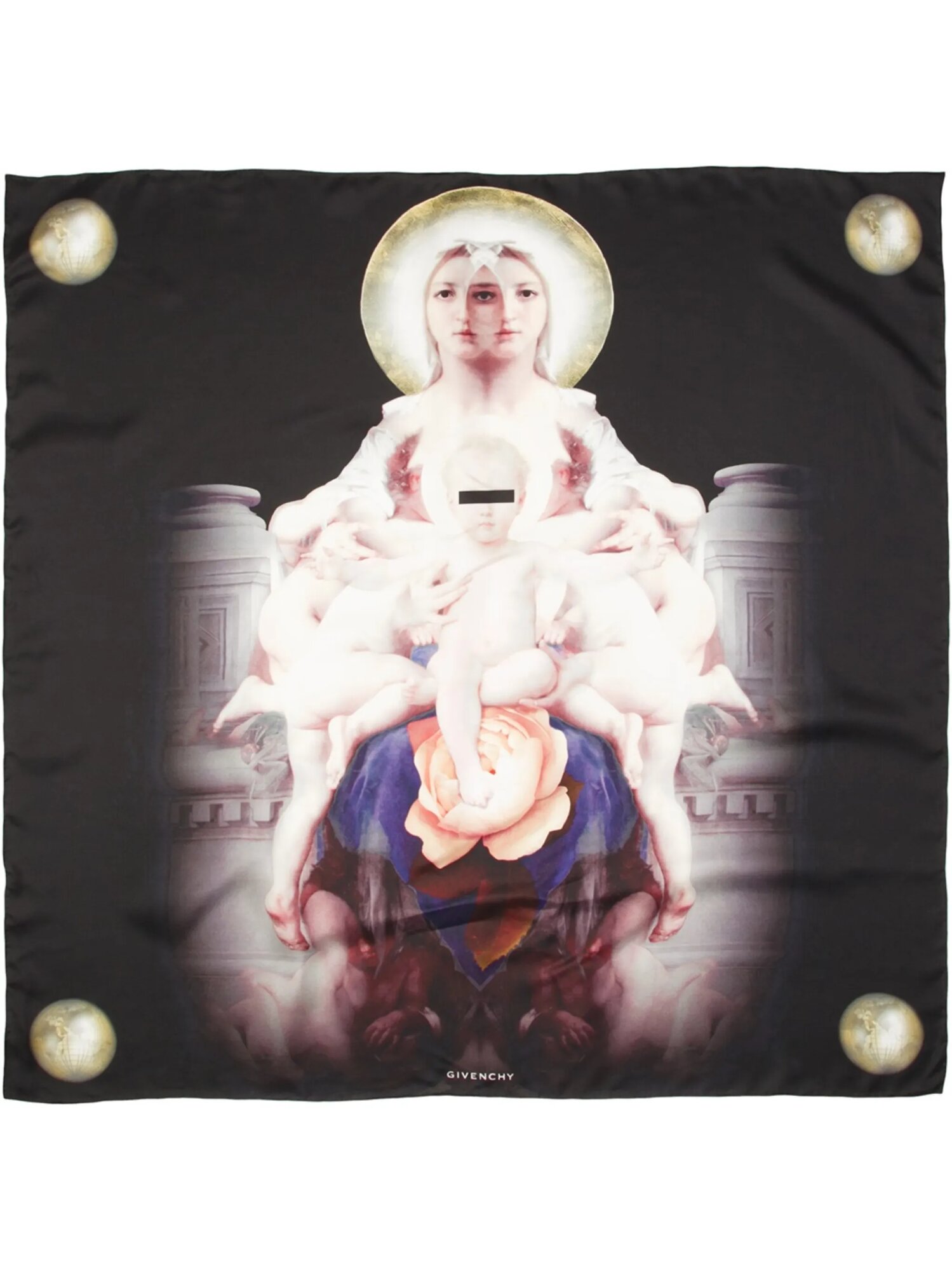 Шарф GIVENCHY Printed scarf для девочек — фото 1