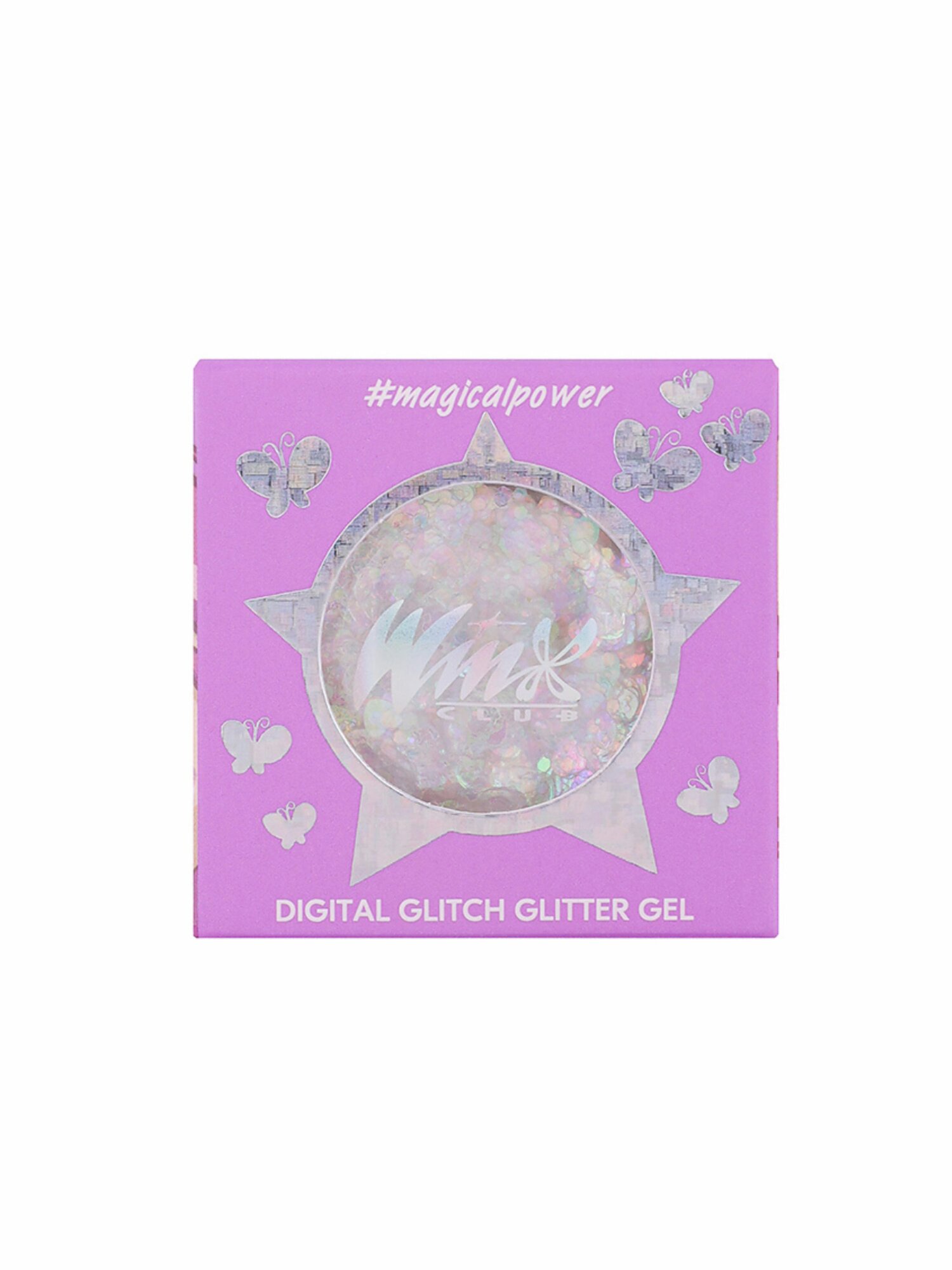 SODA Глиттер гель для лица и тела Digital Glitch #magicalpower. Коллекция Winx, 001 Zenith, 8 г.
