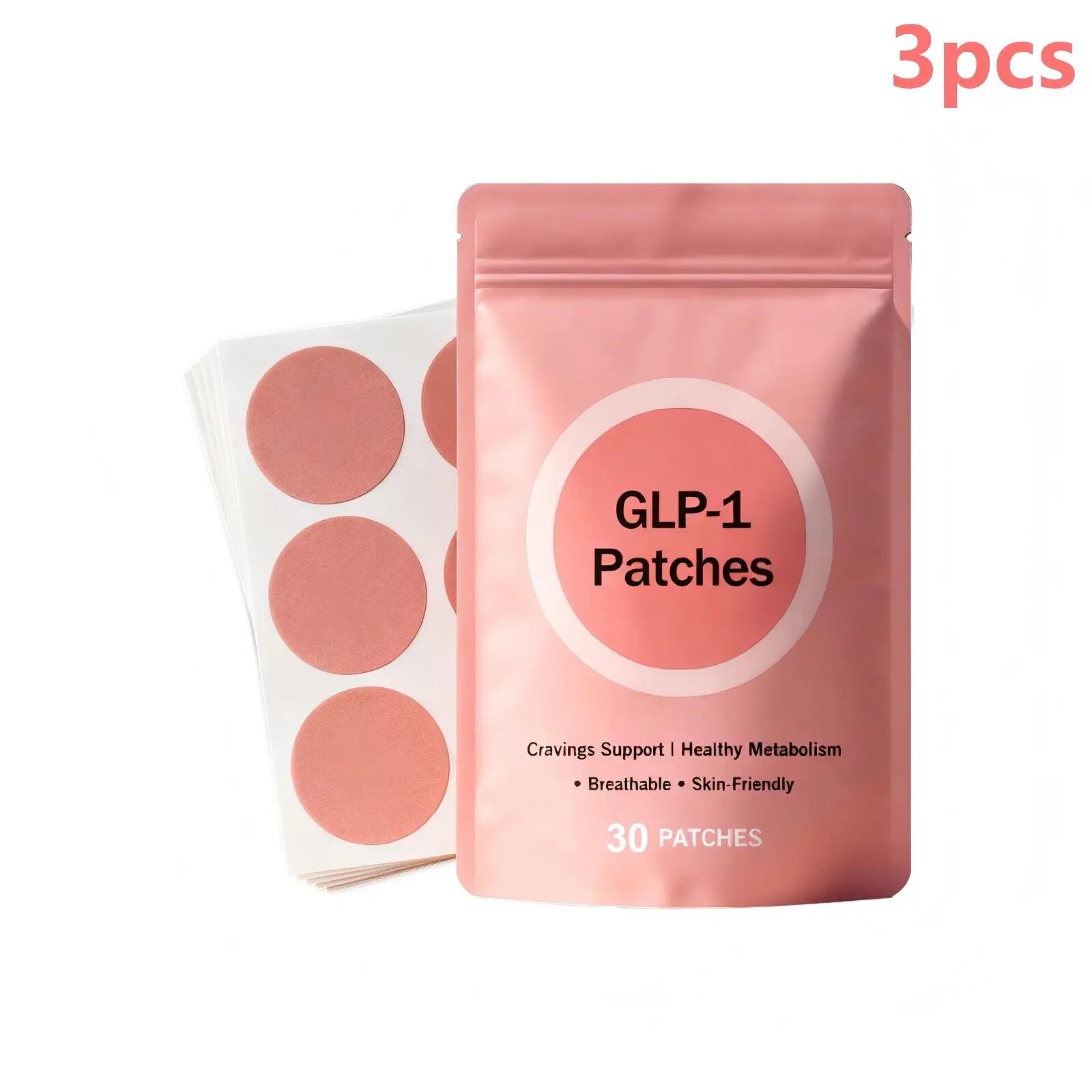 Пластыри GLP-1 для похудения, 30 шт, 3pcs