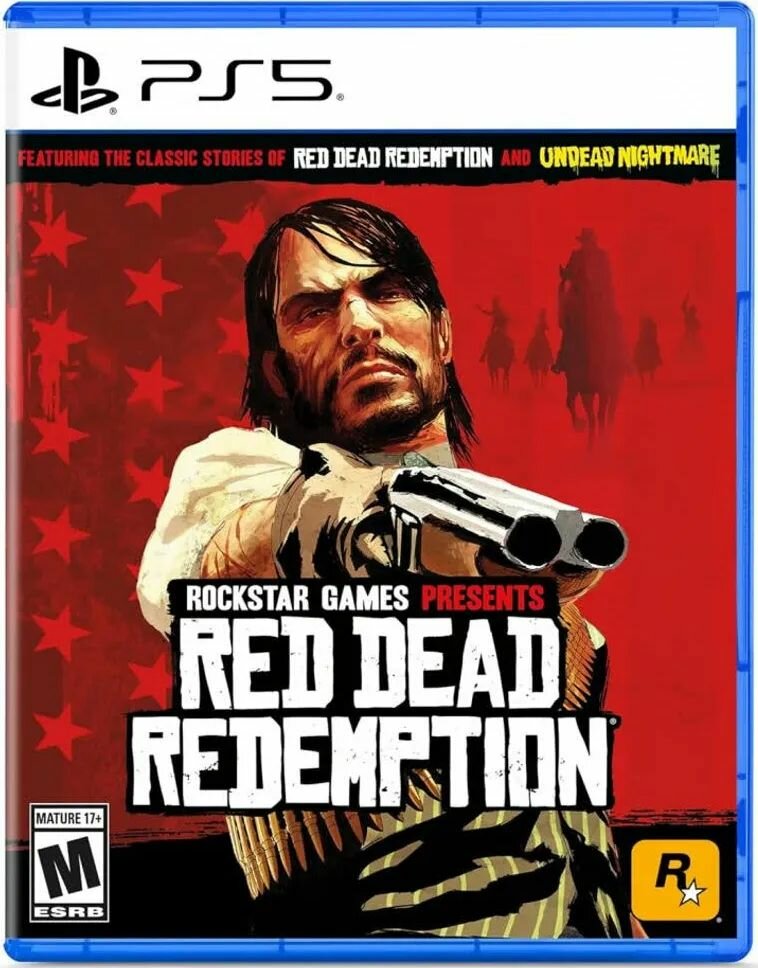 Игра Red Dead Redemption. Издание на диске. Русские субтитры на ps5.