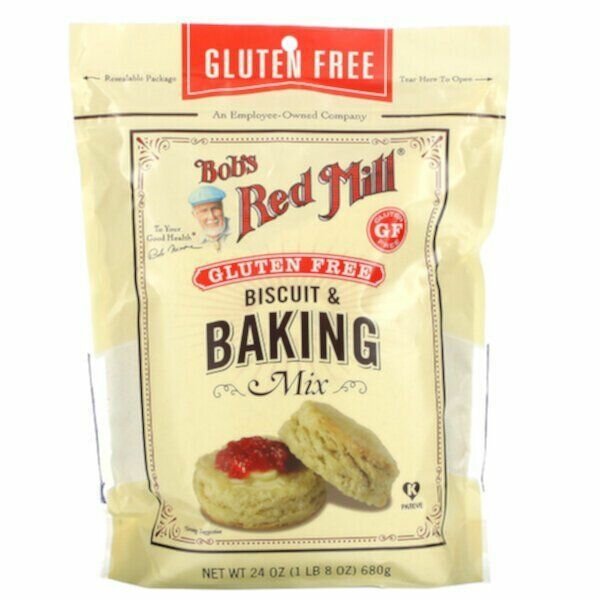 Bob's Red Mill, Смесь для печенья и выпечки, Biscuit & Baking Mix, без глютена, 680 г - Дисконт