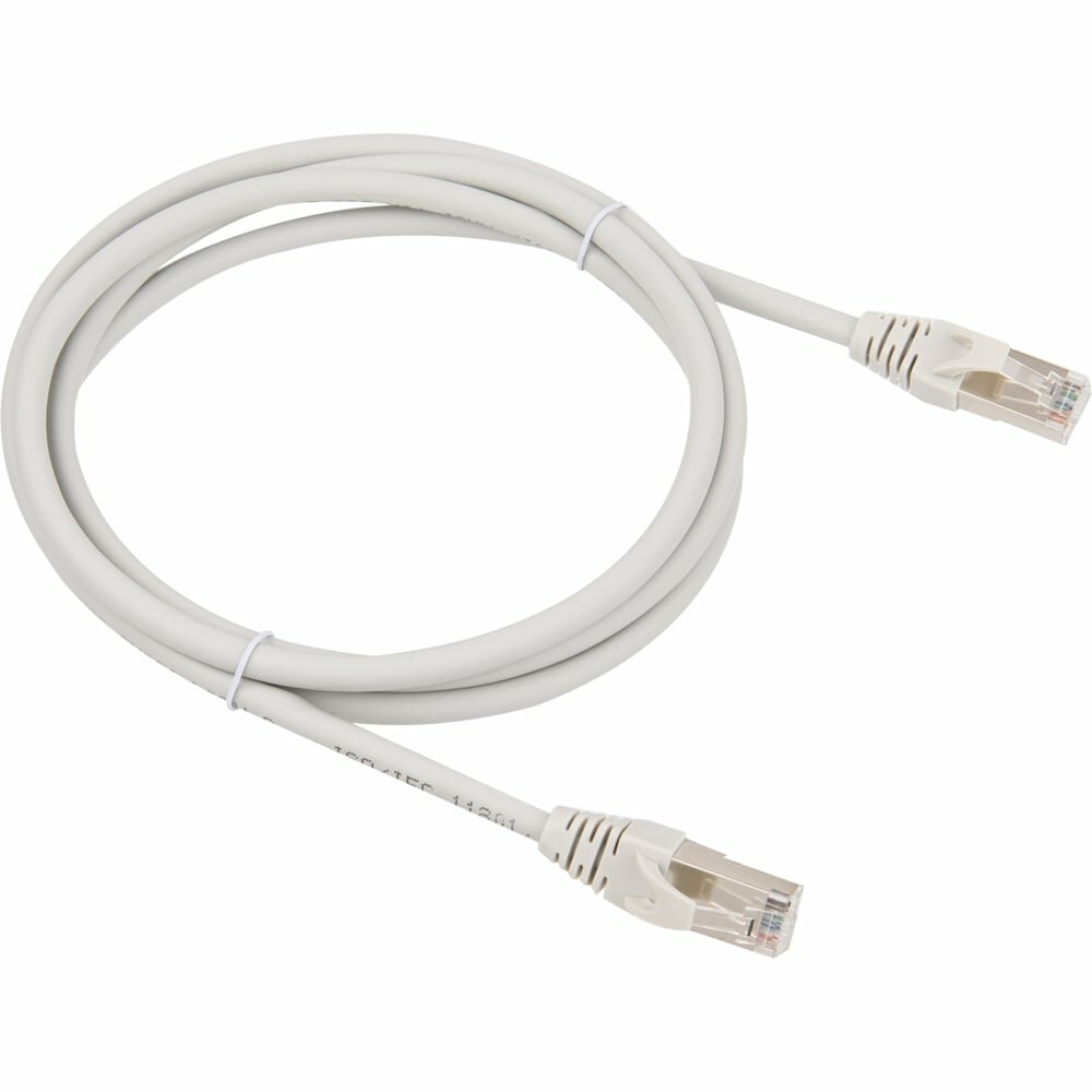 Патч-корд Advant Ethernet CAT6, 2xRJ45, FTP, 4 пары (AWG26), оболочка LSZH, длина 1.5 м, цвет: серый ADV6-FPC015-LG