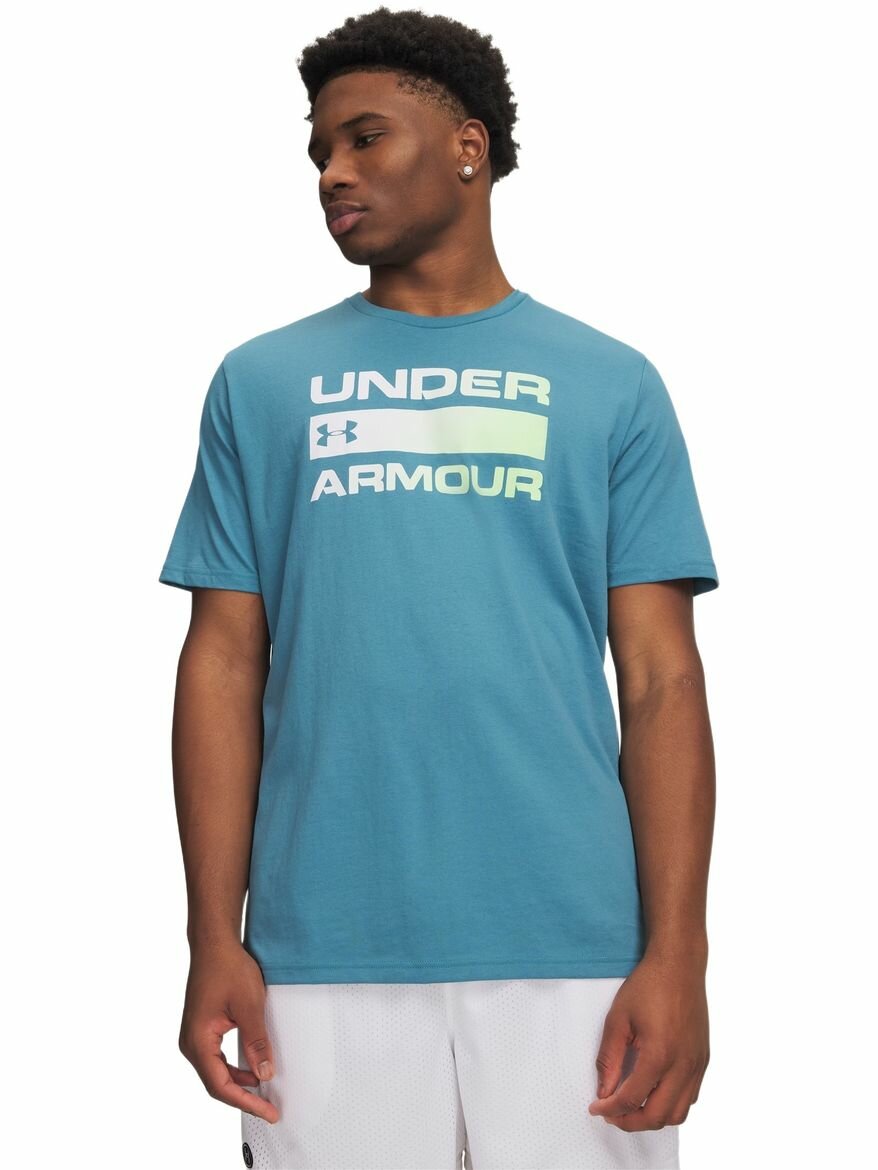 Футболка спортивная UA TEAM ISSUE WORDMARK SS