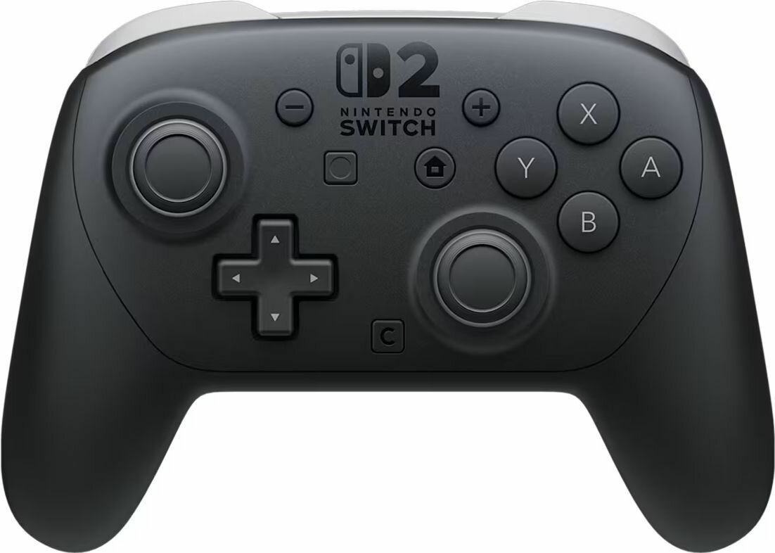 Nintendo Геймпад Nintendo Switch 2 Pro Controller, Bluetooth, черный, серый — фото 1