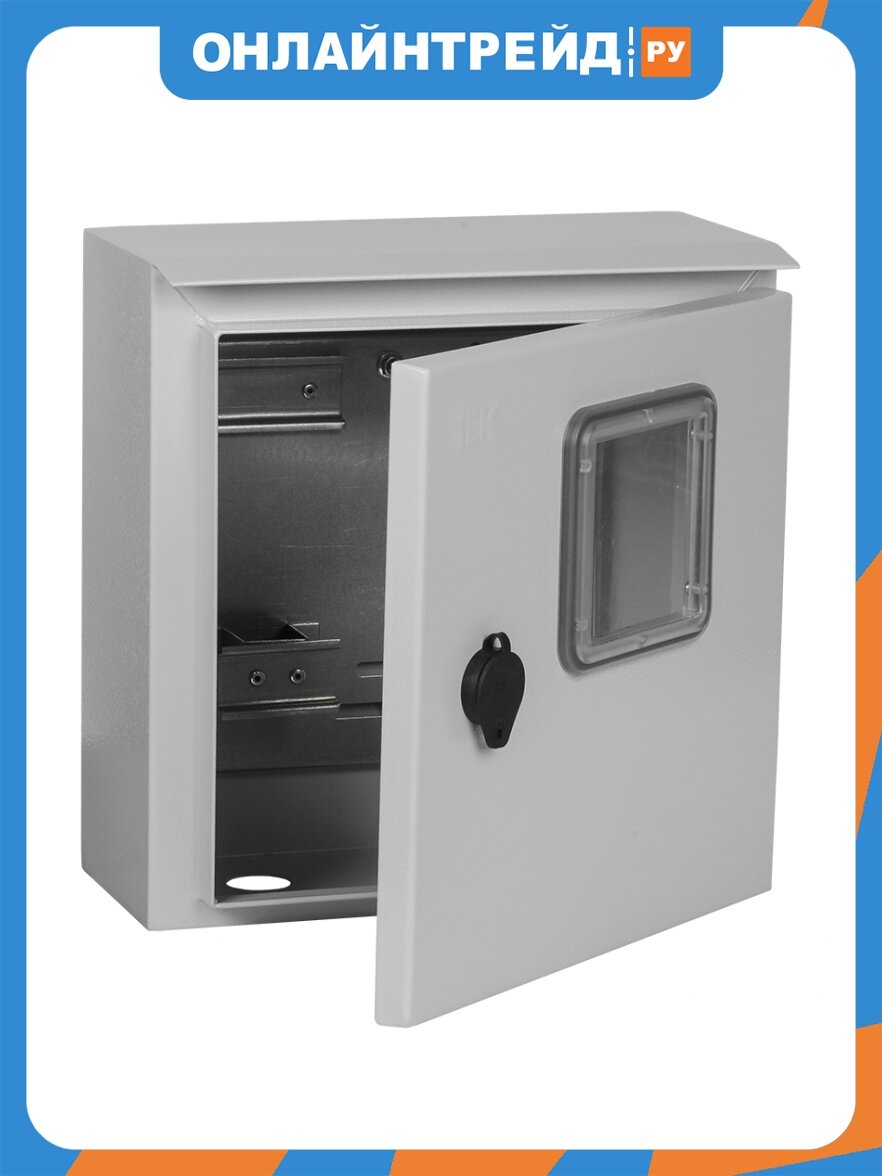 Корпус металлический Iek ЩУ 1/1-0 (310х300х150мм) У1 IP66 TITAN, MKM51-N-01-54