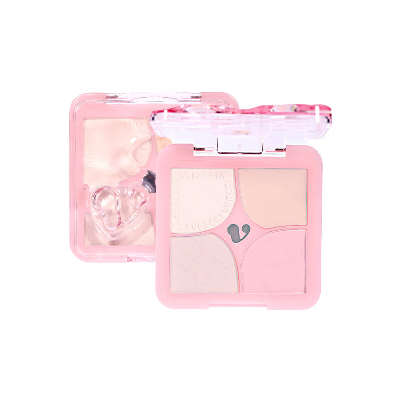 Палитра хайлайтеров женская VEECCI No Makeup Tricolor Integrated Palette Natural 1318270502