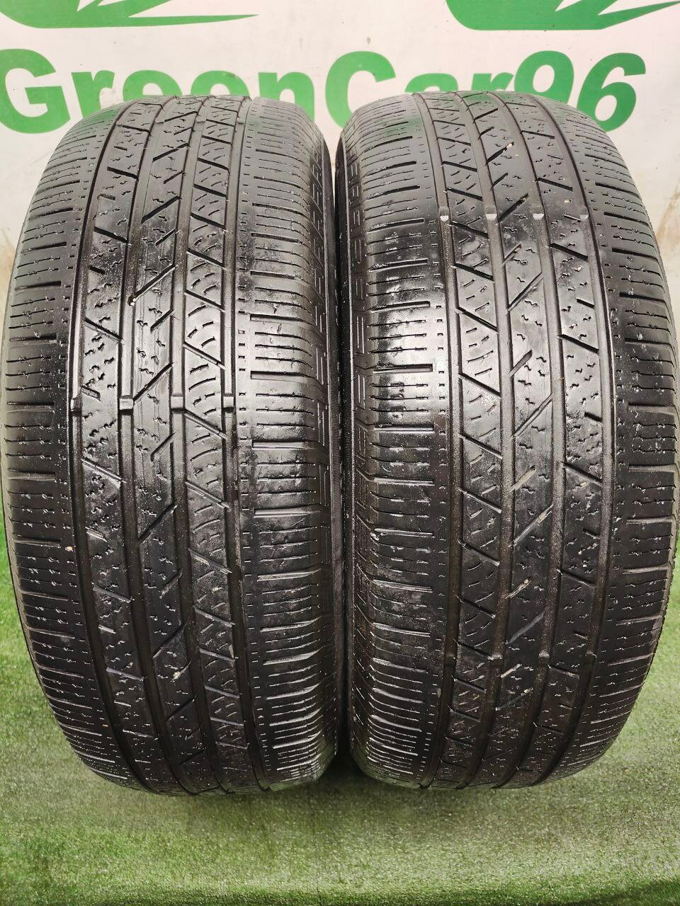 Комплект (2 шт) летних БУ шин Continental ContiCrossContact LX 235/65 R18 38% износ FOU506885