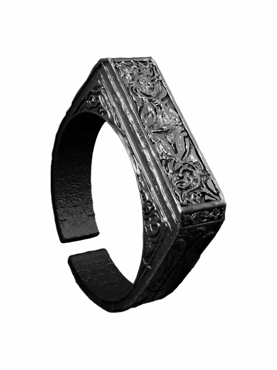 Коллекционное кольцо "Охотник на рыцарей" Dark Souls 3, белая бронза, диаметр 19 мм