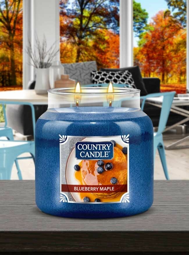 Kringle Candle свеча ароматическая Blueberry Maple ( 510 грамм)