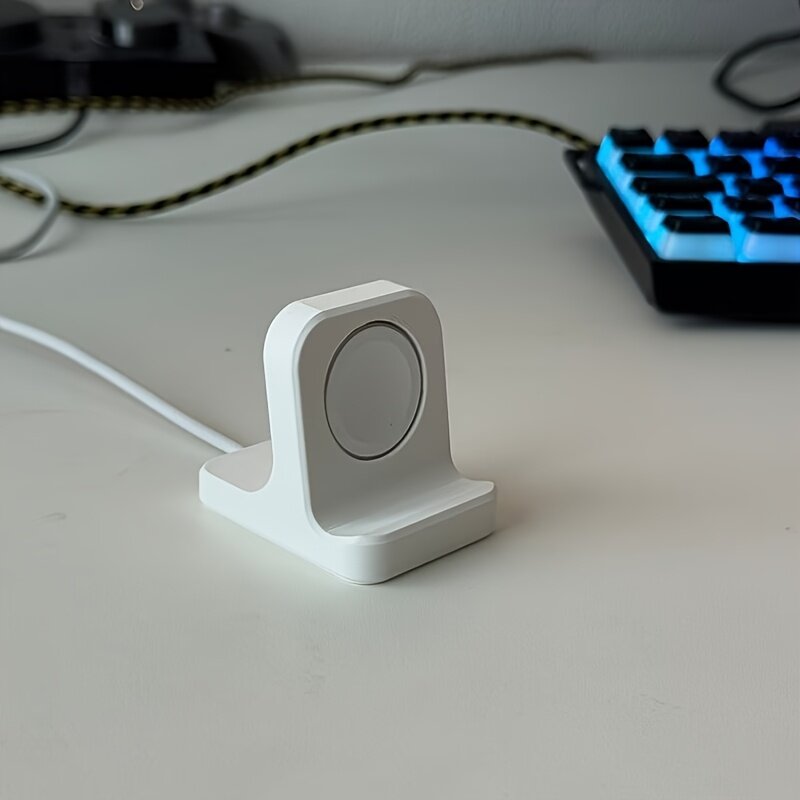 Белая подставка для зарядки Apple Watch, 3D-печатный держатель, минималистичный дизайн, для стола