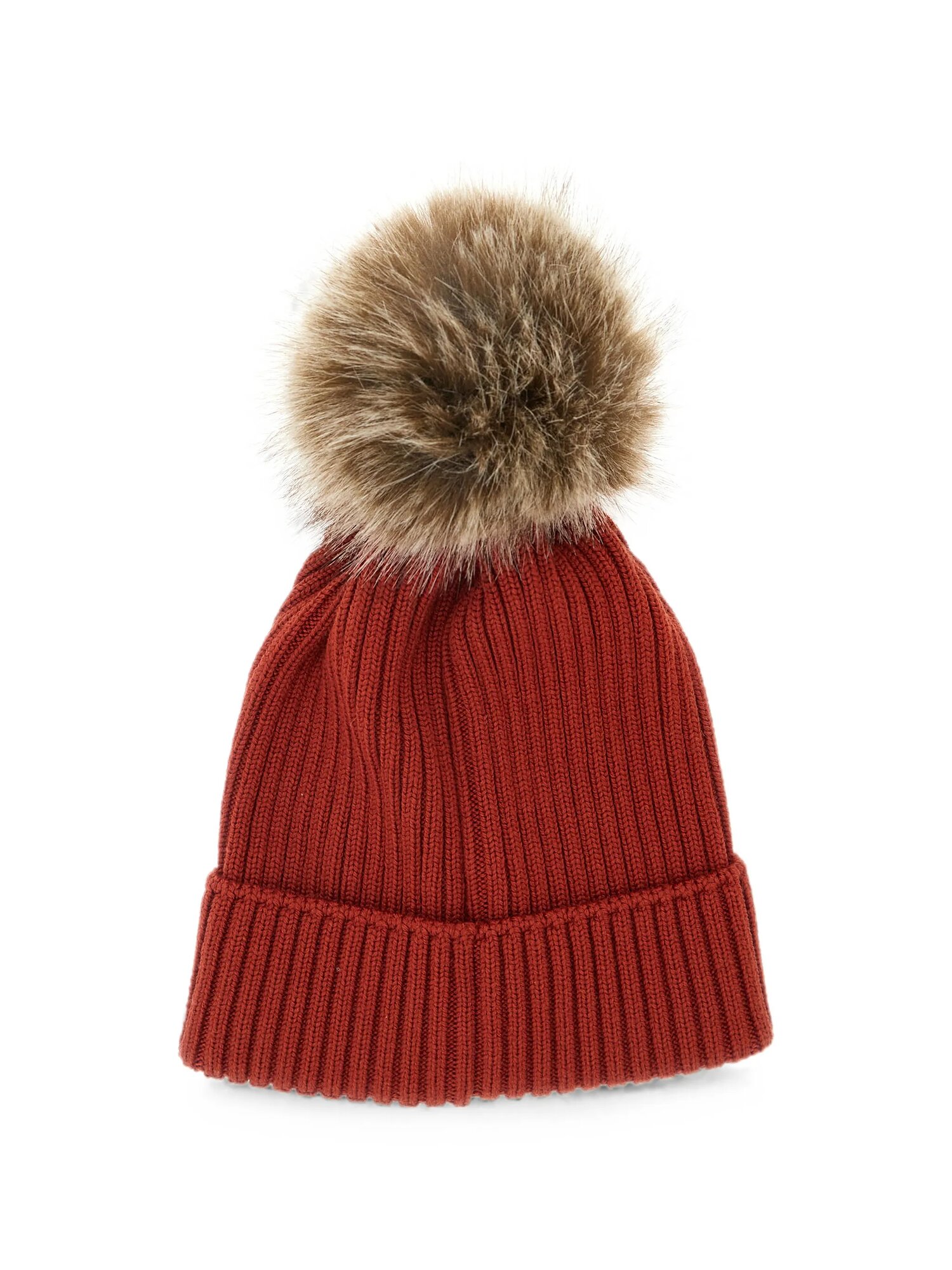 Шапка Moncler Logo-patch beanie hat для девочек, размер 6 лет — фото 1