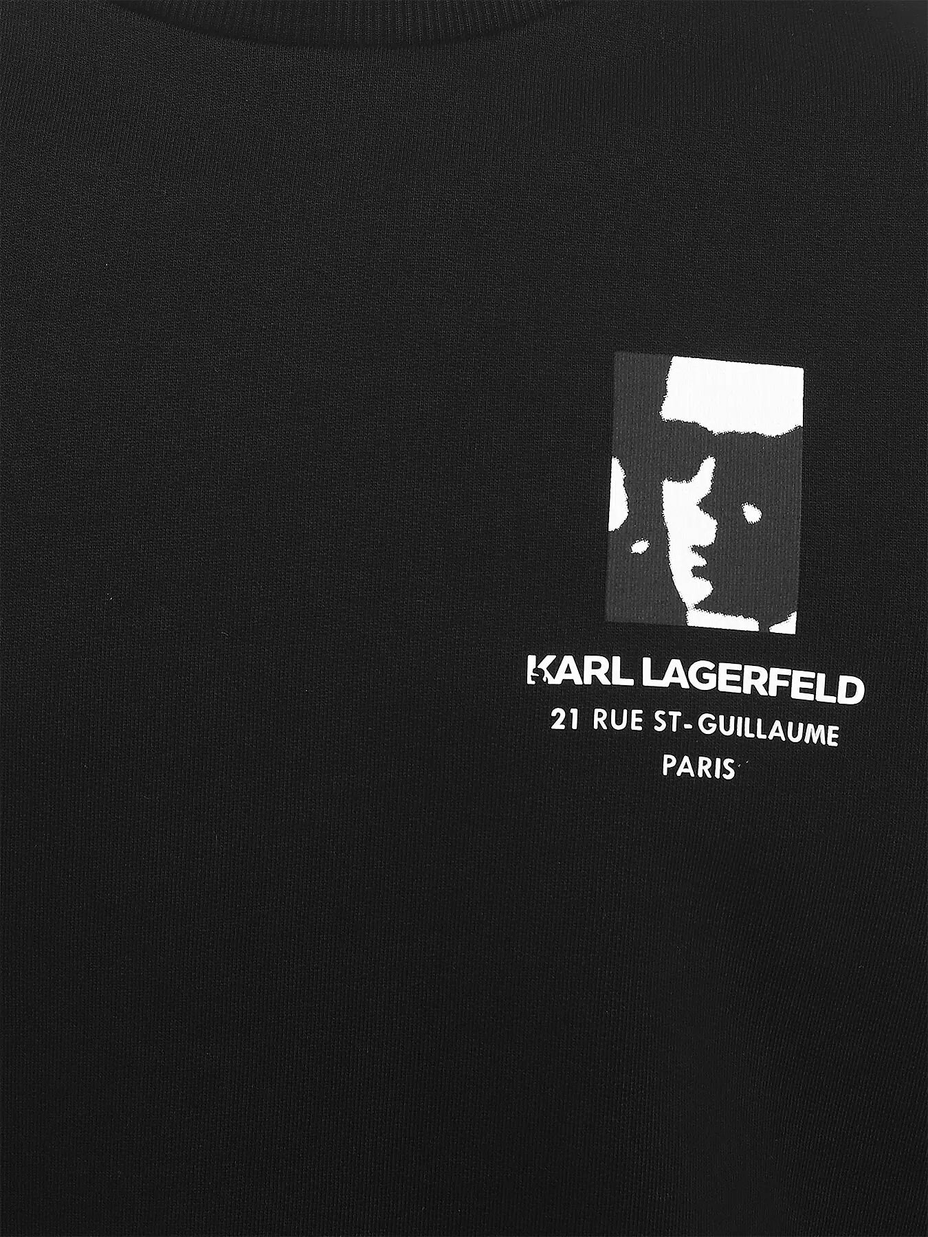 Свитшот Karl Lagerfeld, размер XL, , черный — фото 1