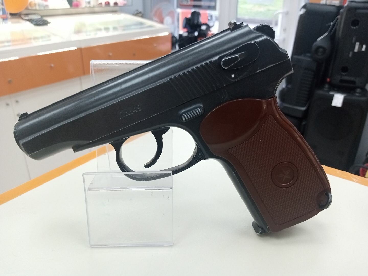 Пневматический пистолет Borner ПМ49 Blowback (Макаров 4.5 мм)