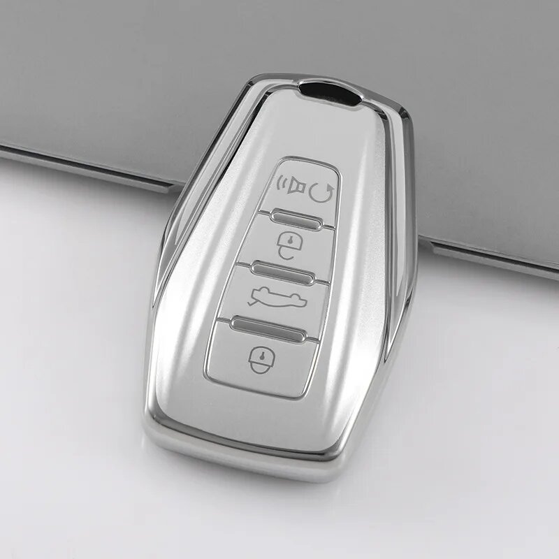 Чехол Для Автомобильного Ключа Geely Coolray X6 X7 EX7 Geometry C Emgrand UV GT GC9 Starray Из ТПУ, Защитная Накладка, Аксессуар