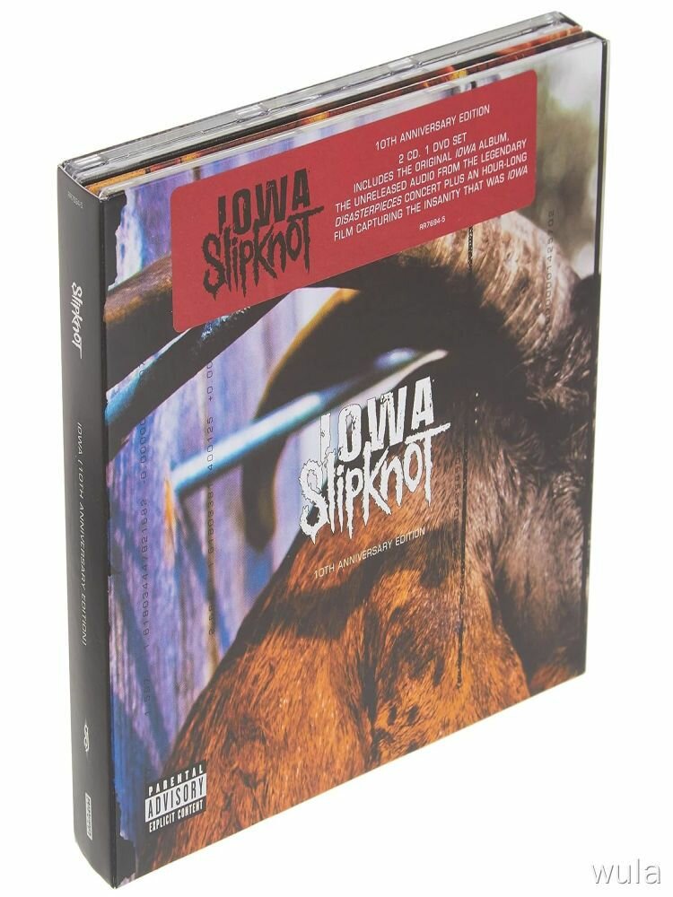 Slipknot. Iowa (2CD+DVD DigiPak/10th Anniversary Edition/Компакт диск)