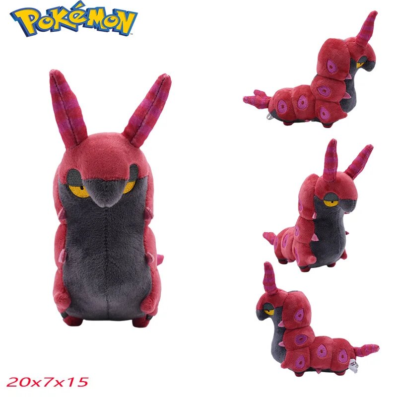 TAKARA TOMY Плюшевые игрушки Pokemon Scolipede