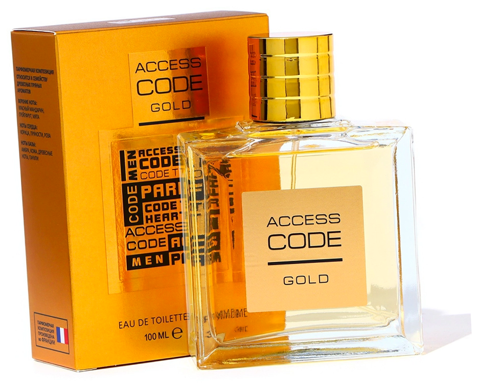 Delta Parfum Access Code Gold туалетная вода 100 мл мужская - Дельта парфюм Аксесс Голд