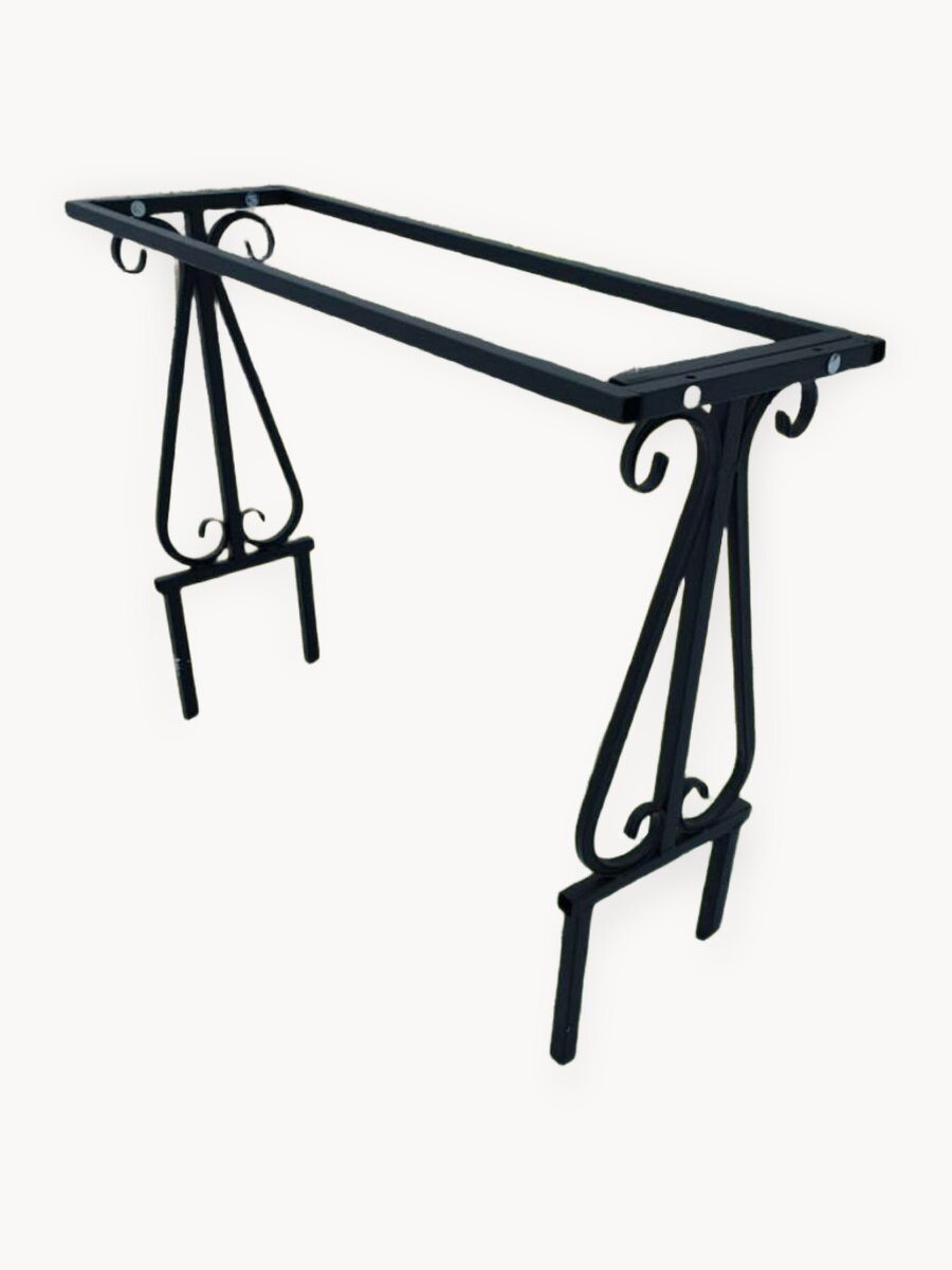 Каркас для скамейки металлический, лавочка садовая, лавка в сад, скамейка садовая