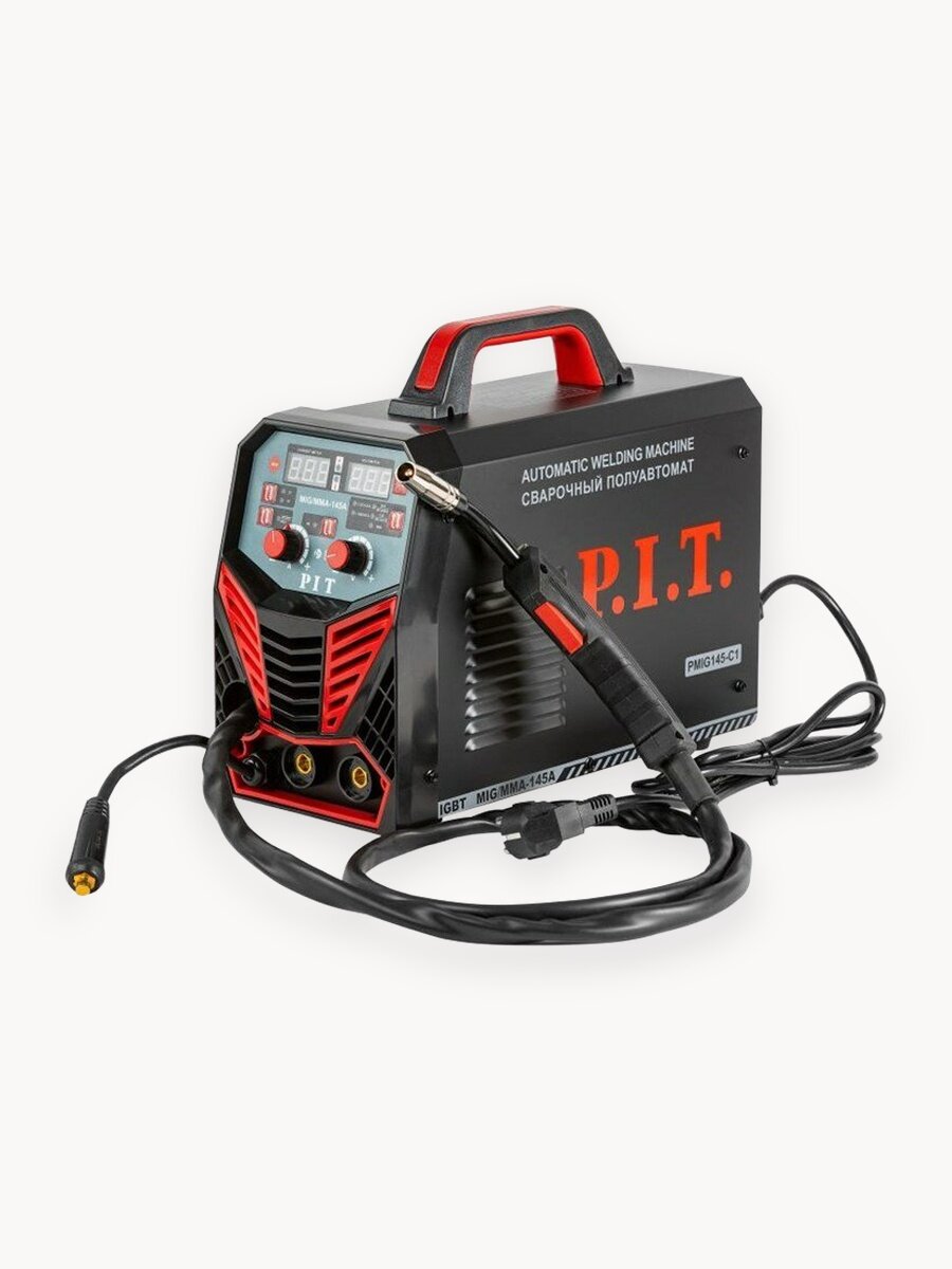 P.I.T. Сварочный полуавтомат инвертор P. I. T. PMIG145-C1