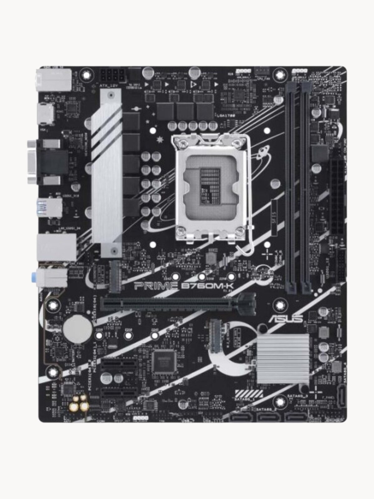Материнская плата Asus PRIME B760M-K (LGA1700, mATX)
