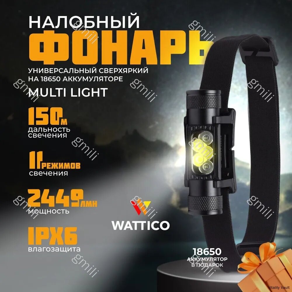 Налобный фонарь