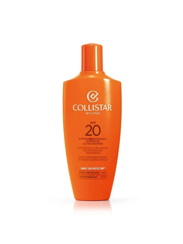 SPF20 Эмульсия активатор загара Collistar "SPF20 Intensive Ultra-Rapid Supertanning Treatment", 200 мл