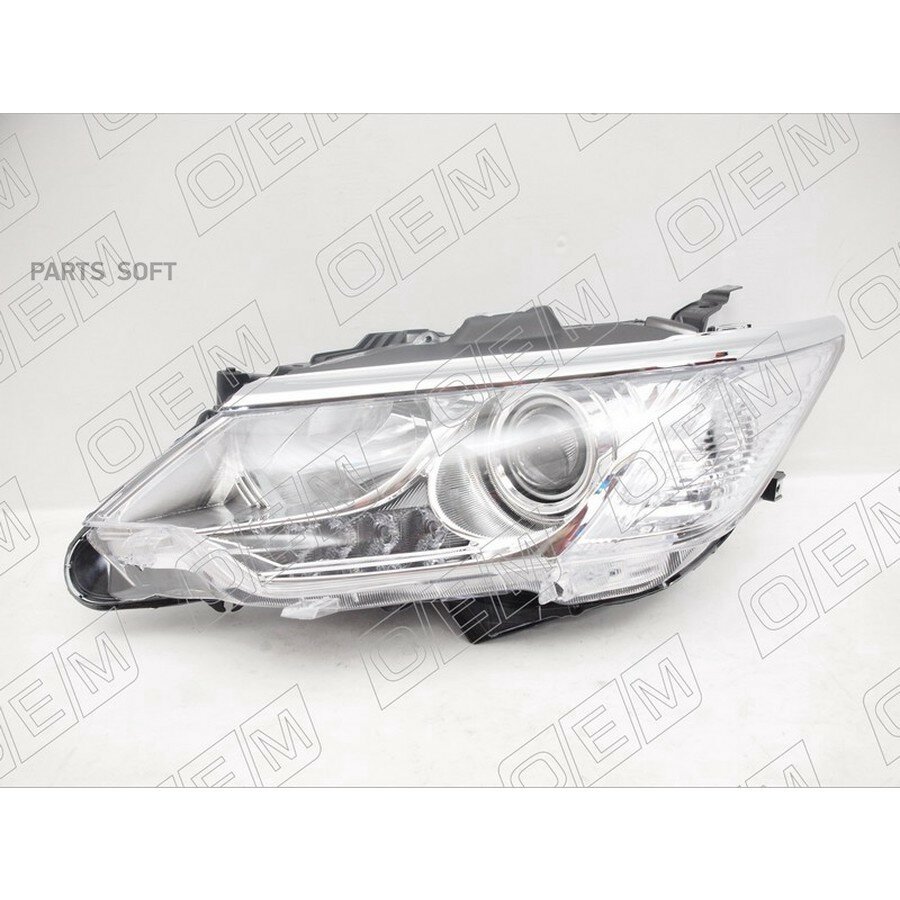 Фара левая Toyota Camry 7 XV50 2014-2017, галоген, от официального дистрибьютора, OEM, артикул OEM0218FL