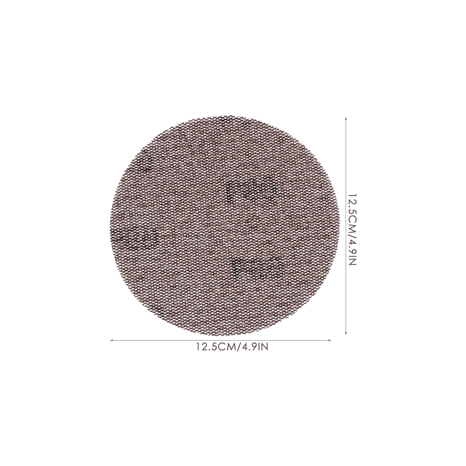 40 Штук Сухих Шлифовальных Листов Для Дерева И Металла 12.5X12.5X0.1Cm