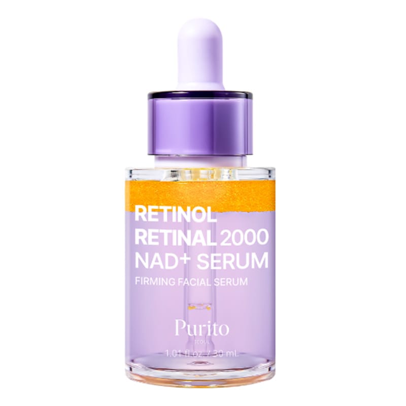 Сыворотка для ухода за кожей Purito Retinol Retinal 2000 NAD+ Serum Укрепляющая сыворотка для лица с ретинолом и ретиналем 30 мл