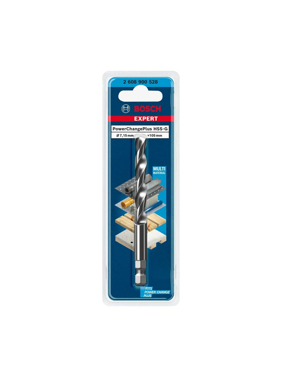 Набор сверл по металлу Bosch PRO Metal HSS-G, HSS шлифованные, высокая долговечность, точное центрирование, арт. 2608900528