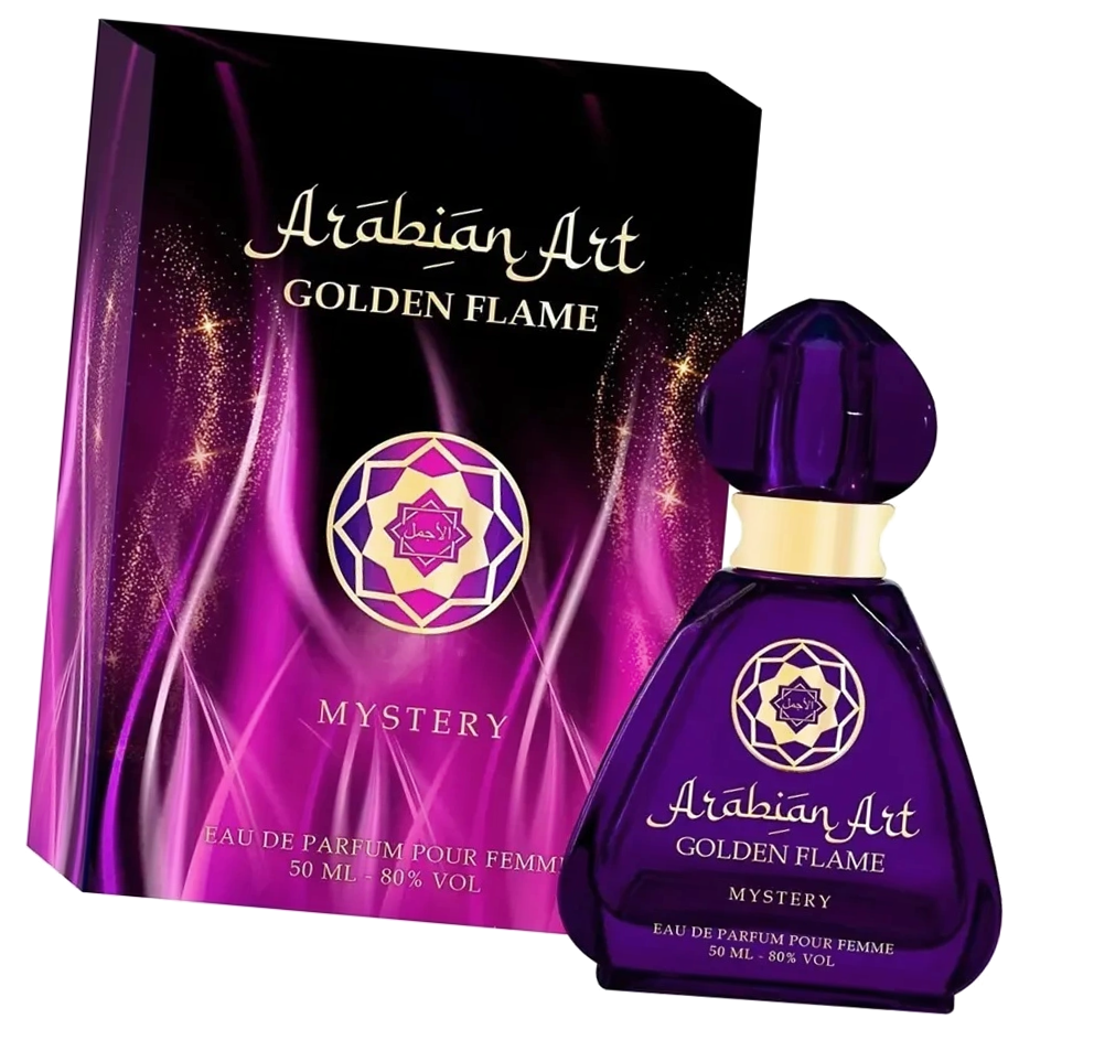 Arabian Art Golden Flame Mystery 50 мл парфюмерная вода / женские духи Голден Флейм Мистери