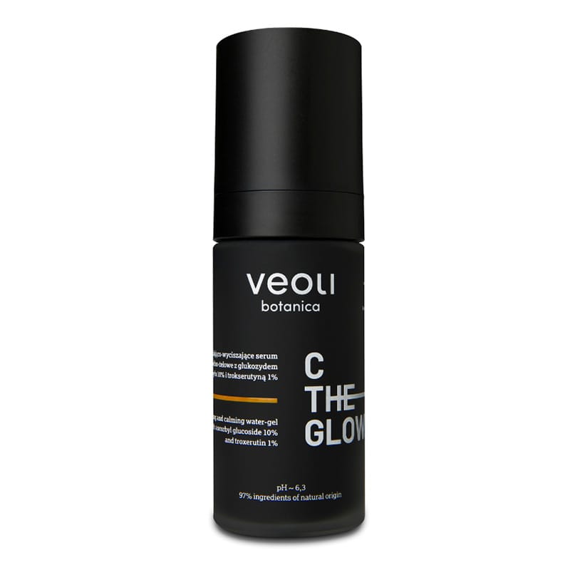 Сыворотка для ухода за кожей Veoli Botanica C the Glow осветляюще-успокаивающая водно-гелевая сыворотка 30 мл