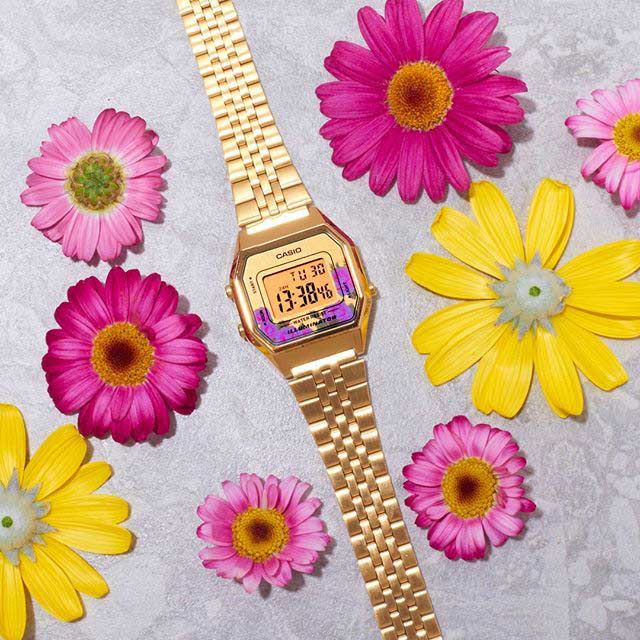 Наручные часы CASIO Vintage, золотой — фото 1