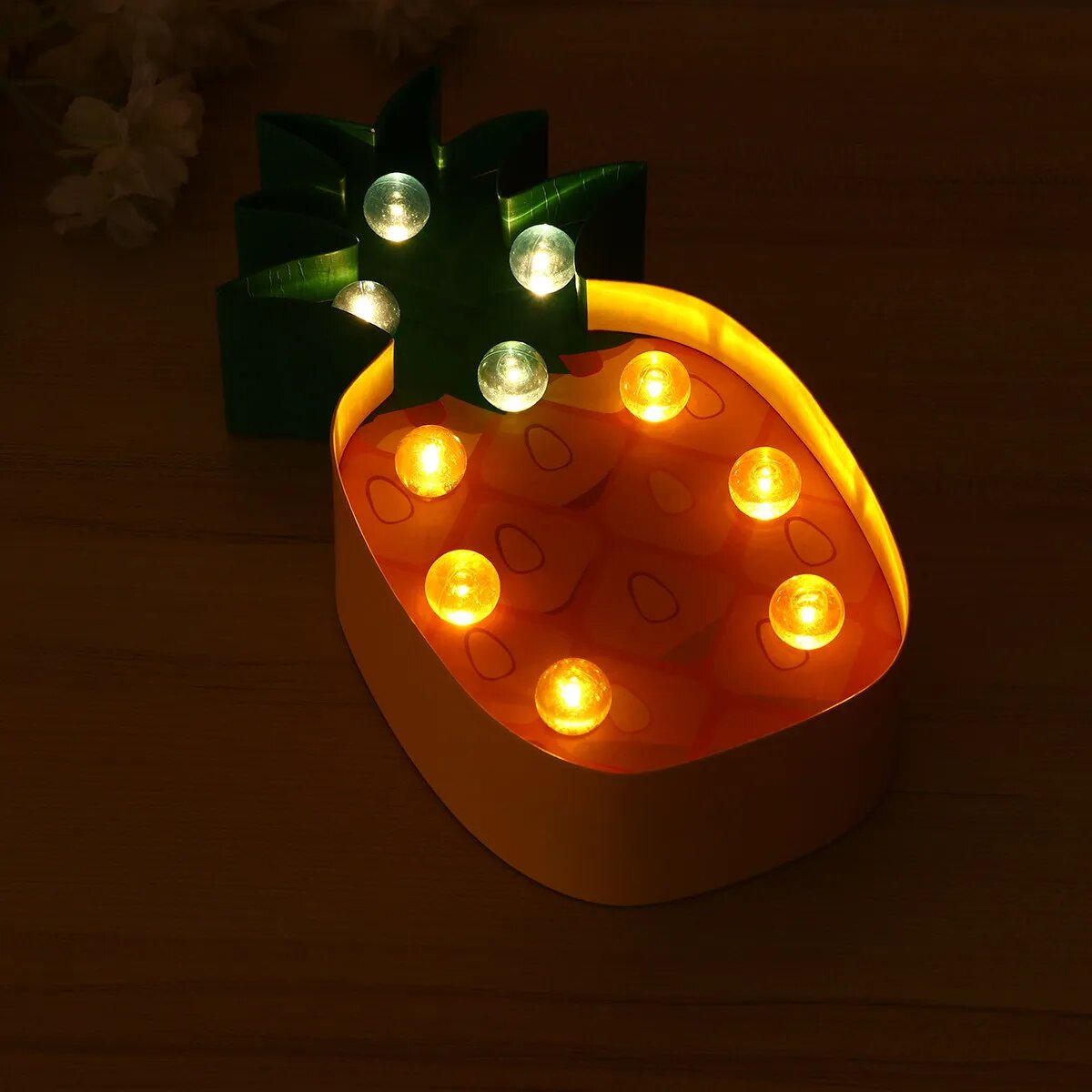 LED ночник ананас — фото 1