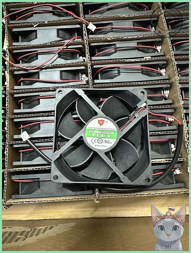 Вентилятор охлаждения YTD249225S0M 24V 0.29A, аксессуары для вентилятора напольного