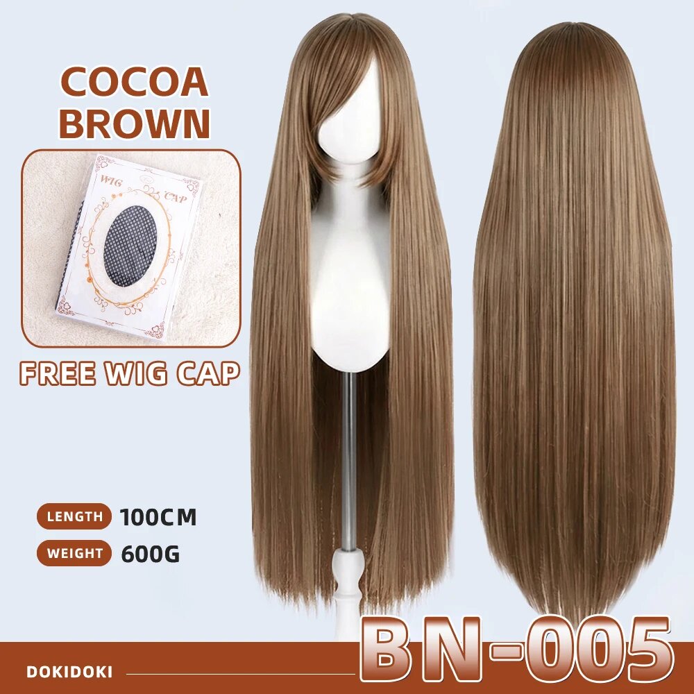 Косплей парик DokiDoki, 100 см, 005