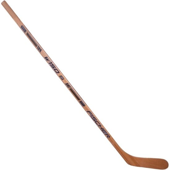 Клюшка хоккейная Fischer W150 WOOD STICK NATURAL INT 57"(H155224), L