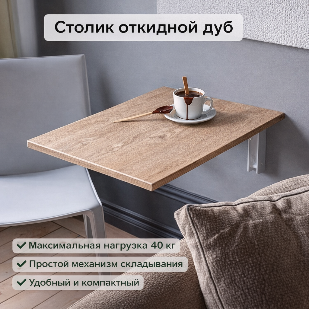 Стол откидной настенный