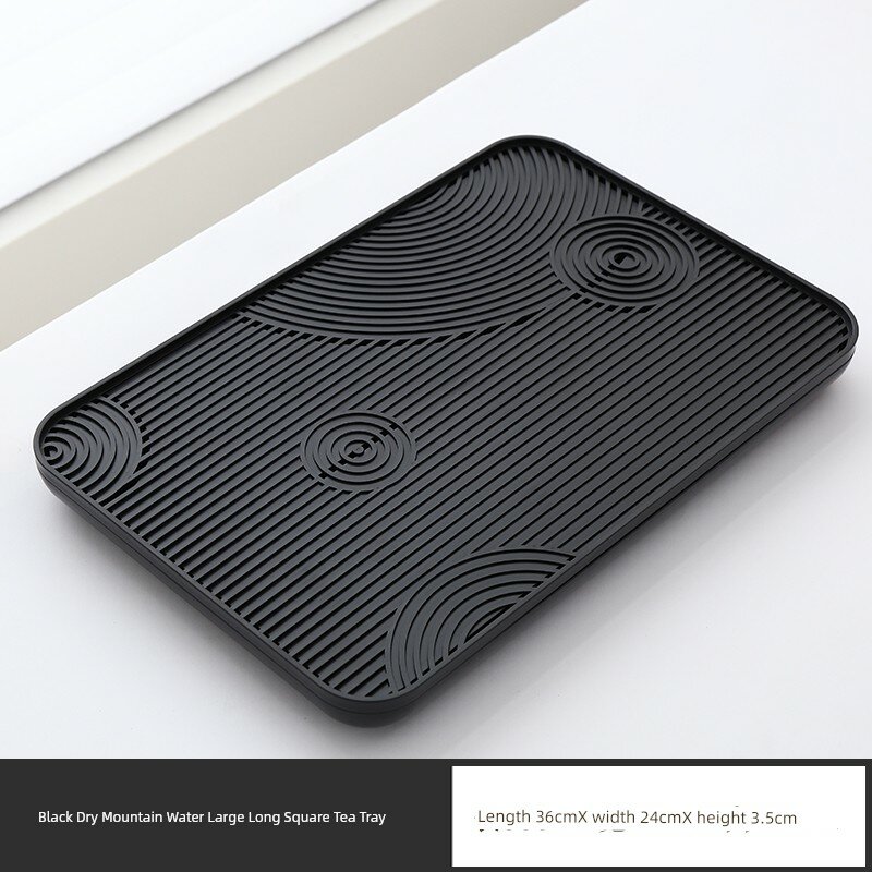 Чайный поднос, небольшой бытовой уличный чайный столик, новинка 2023, современный простой поднос, пластиковый сухой
