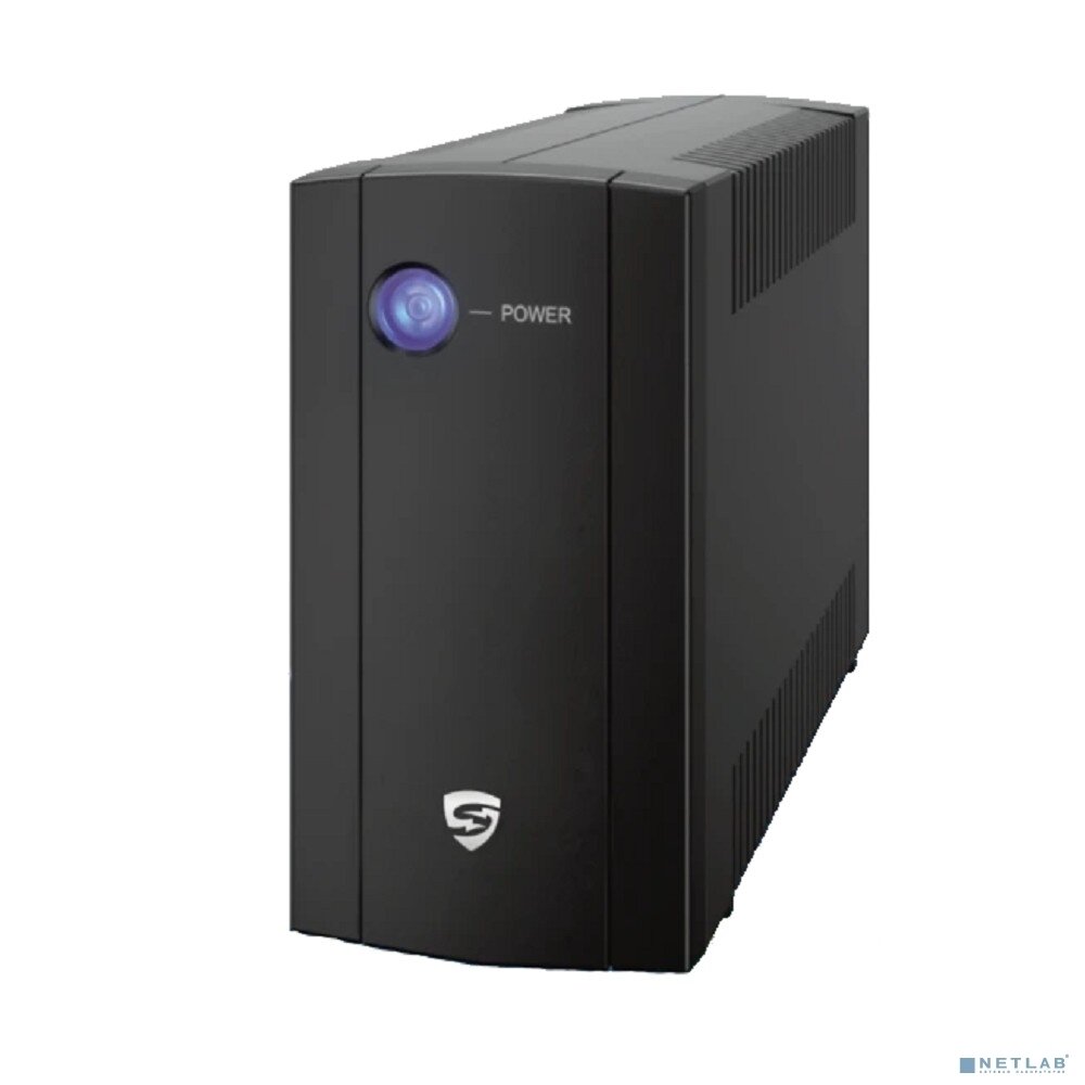 Источник бесперебойного питания Сайбер Электро старт ПЛЮС-700ВА-ЕВРО Линейно-интерактивный 700ВА/360Вт RS-232(2 EURO) (12В /5А·ч)