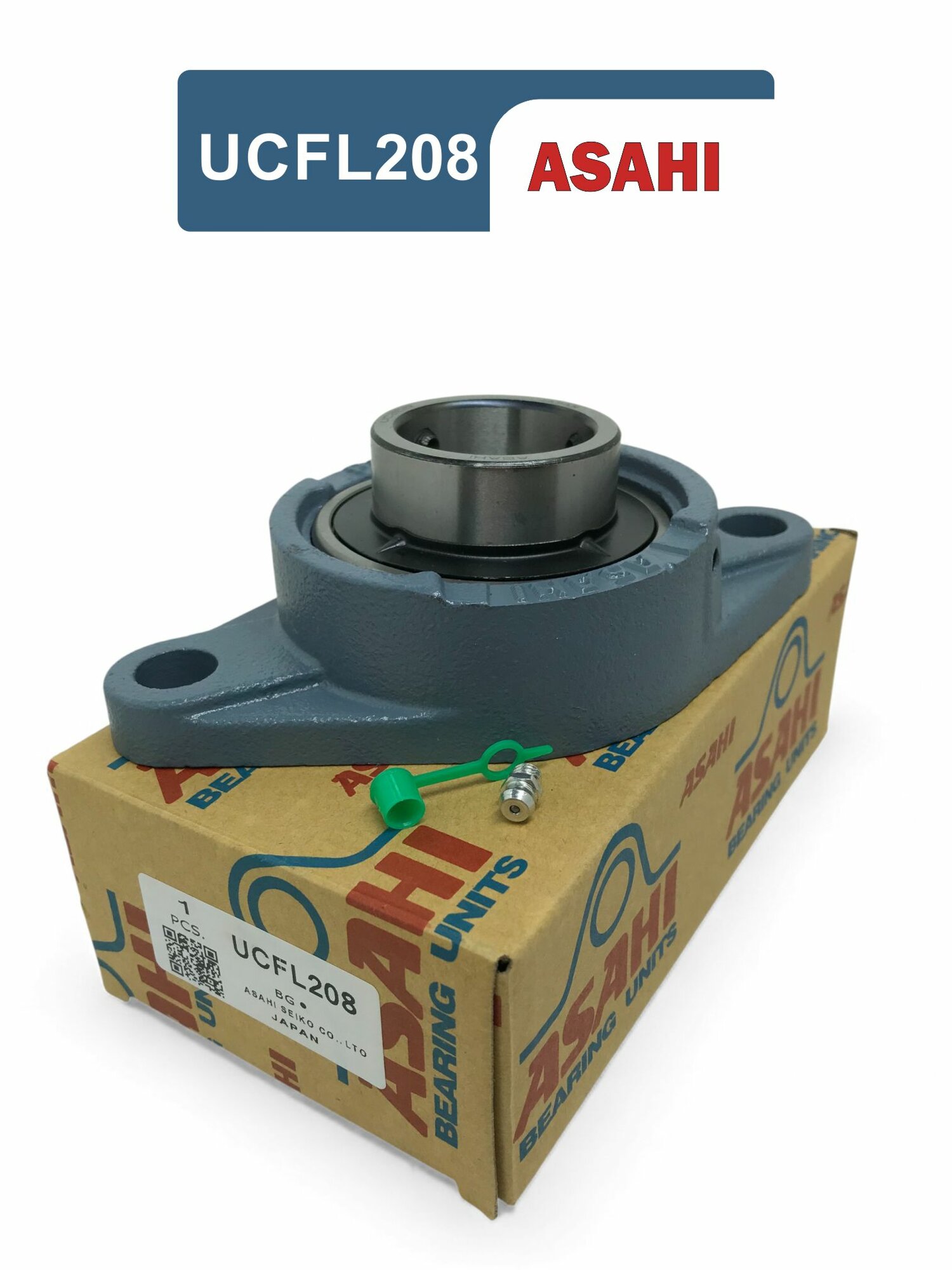 Подшипниковый узел UCFL208 ASAHI (FYTB40TF; RCJTY40; FL208+56208)