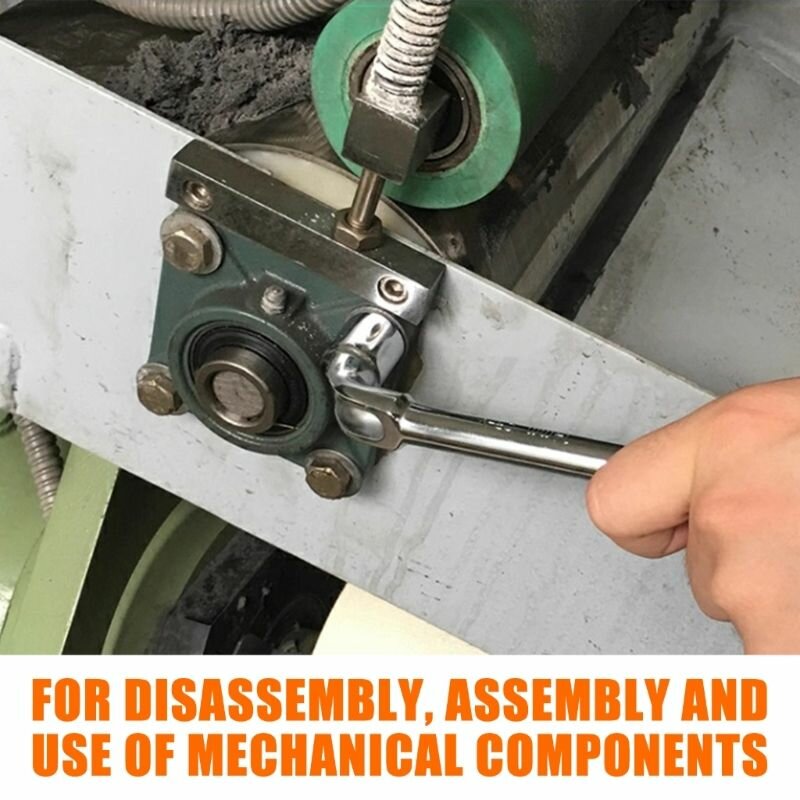 L-образный торцевой ключ с наружной шестигранной трубой, перфорированный 7-образный двуглавый ключ-7 мм