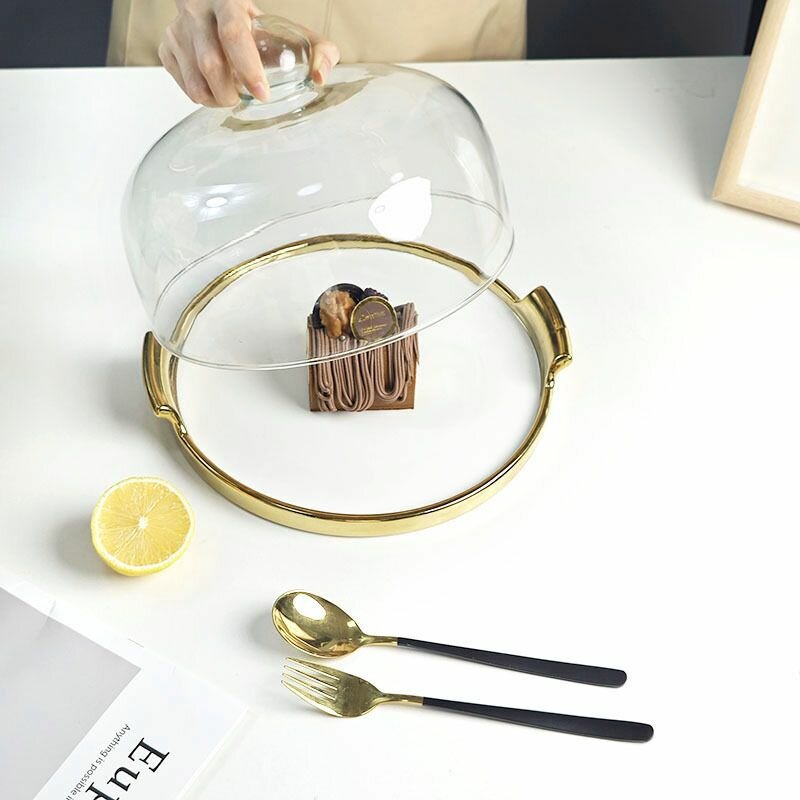 Блюдо для блинов, 1 шт, Керамика, Стекло 1-2, диаметр 27.6 см